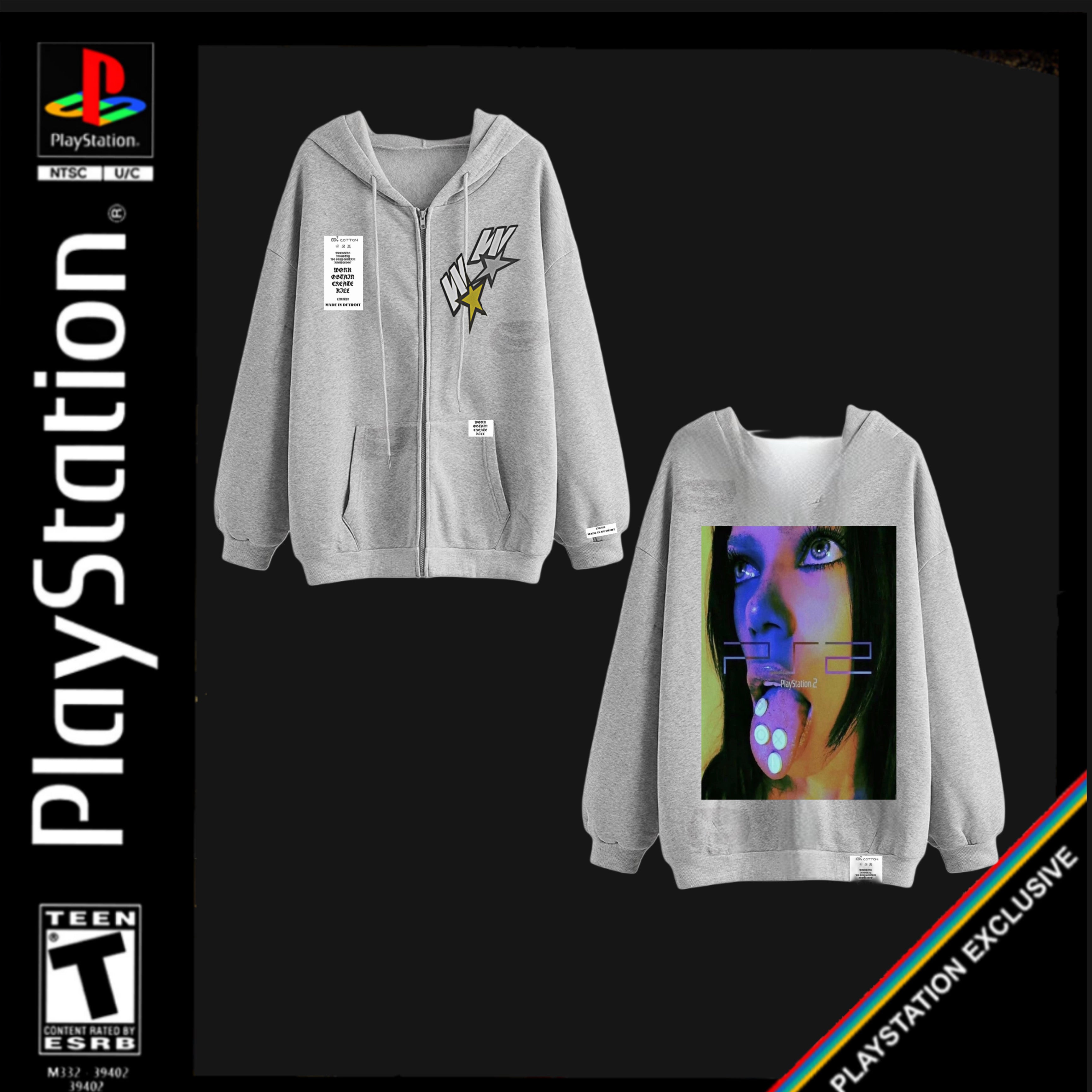 PS2 WSI ZIP UP LIMITED RARE COLLAB – WOCKSTAR INDUSTRY